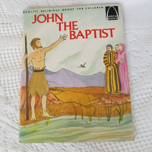 Arch Books | Other | Vintage John The Baptist Childrens Book 984 | Poshmark